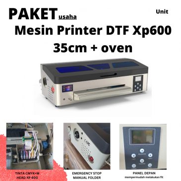 Mesin Printer DTF Xp600 35cm & Oven Gen V | Wirama Refill | Tinta Toner Sparepart Printer ...