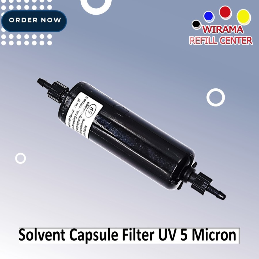 Solvent Capsule Filter UV 5 Micron | Wirama Refill | Tinta Toner Sparepart Printer Fotocopy UV DTF
